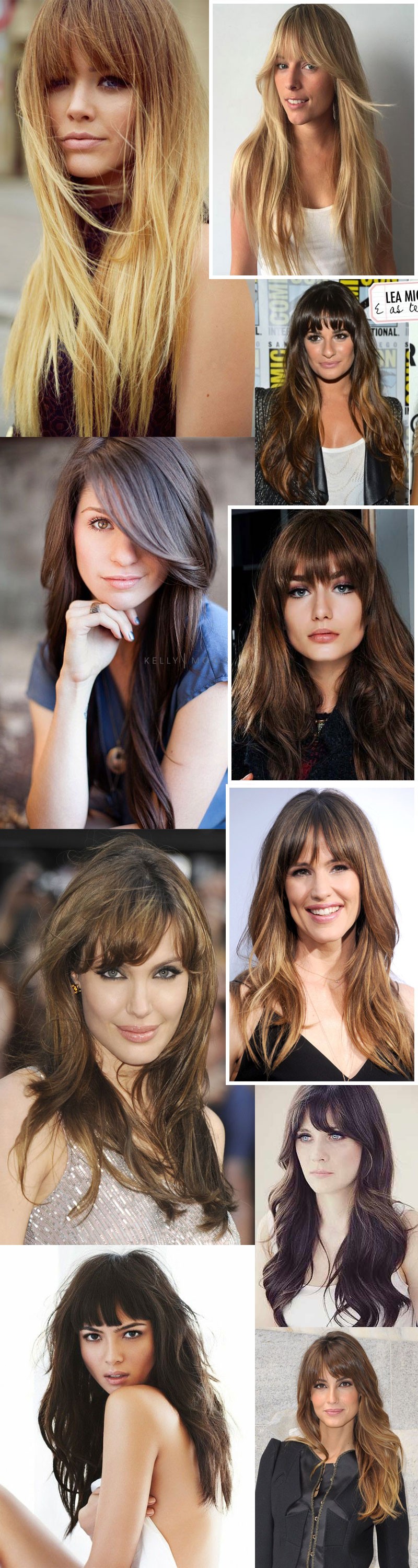 Cabelos com Franja: Muitas Opções Pra Inspirar! - Juro Valendo