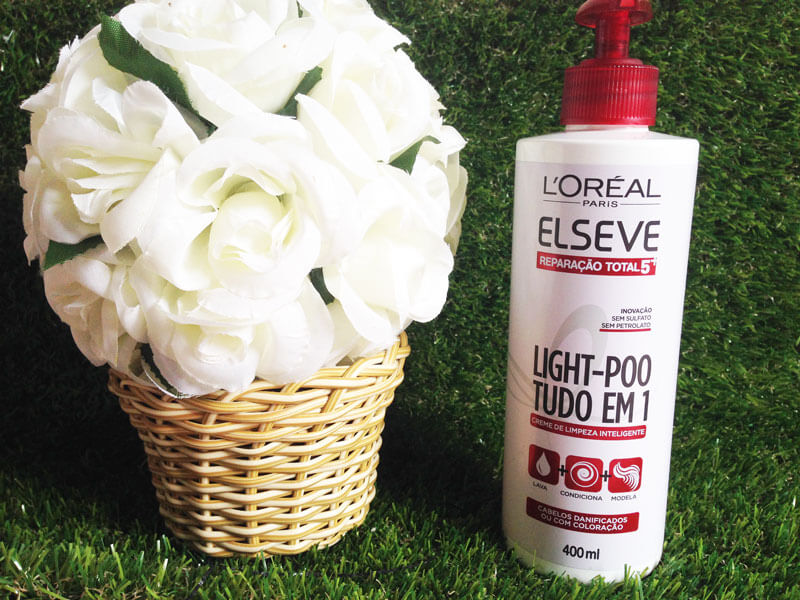 Light-Poo Elseve Tudo em 1 Reparação Total 5+ - Juro Valendo