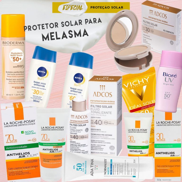 Protetor Solar Para Melasma: Os Que Mais Gosto! - Juro Valendo
