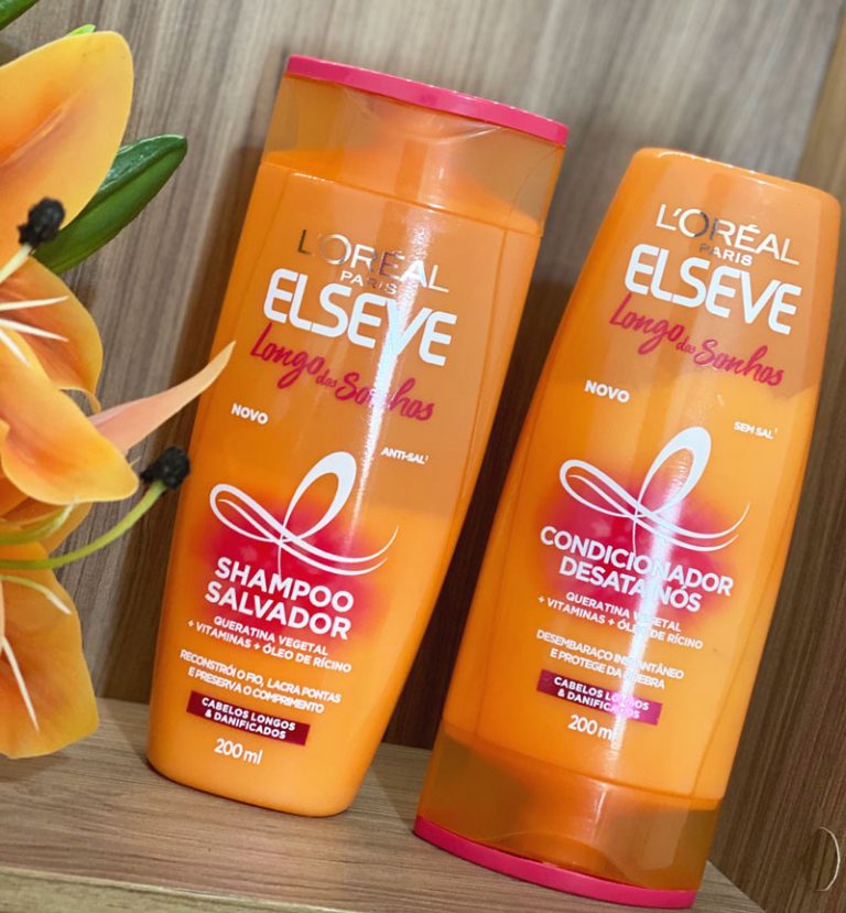 Elseve Longo dos Sonhos: Shampoo e Condicionador - Juro Valendo